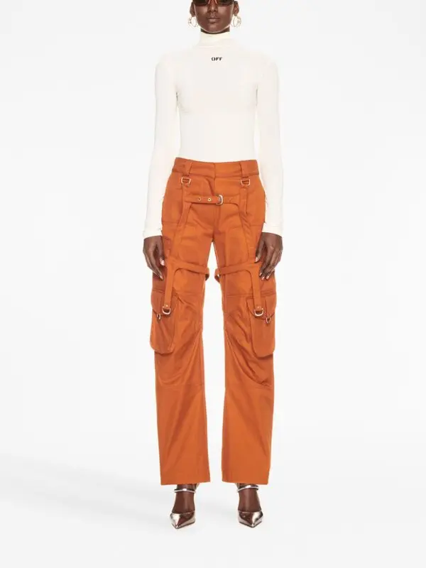Off-White Logo-print Second-skin Top