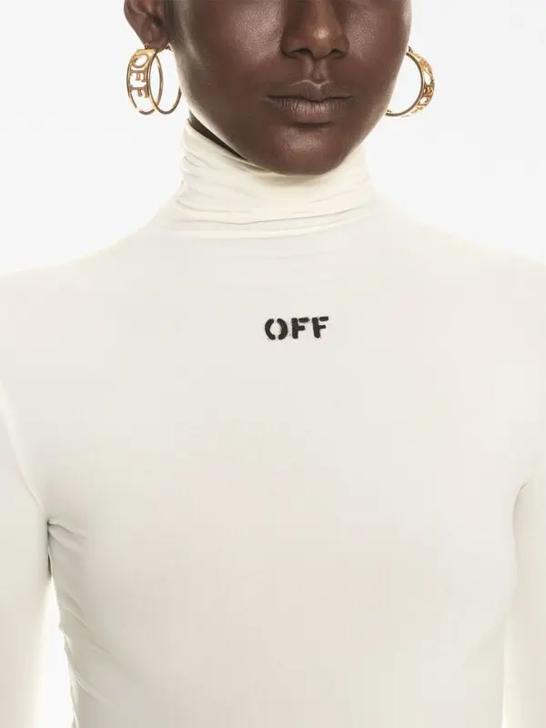 Off-White Logo-print Second-skin Top