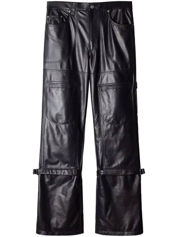 Off-White Carpenter Leather Trousers