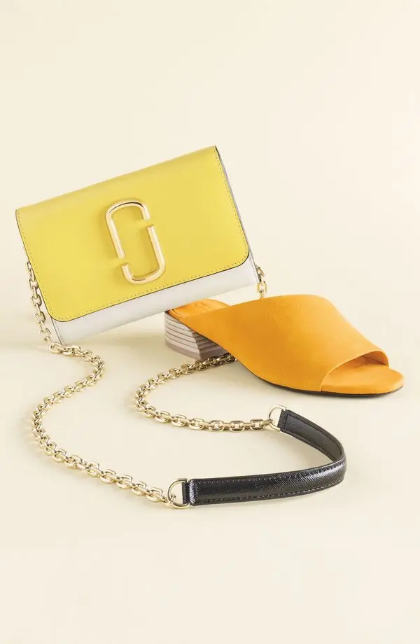 marc jacobs - Snapshot Leather Wallet On A Chain