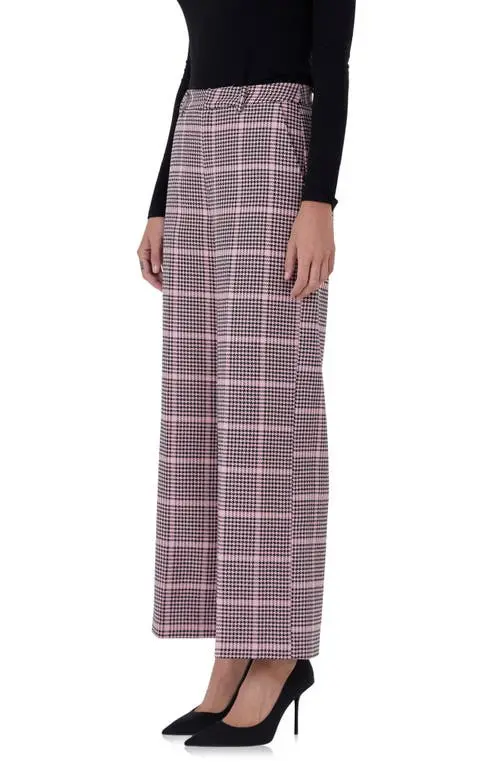 Endless Rose Houndstooth High-waist Pants