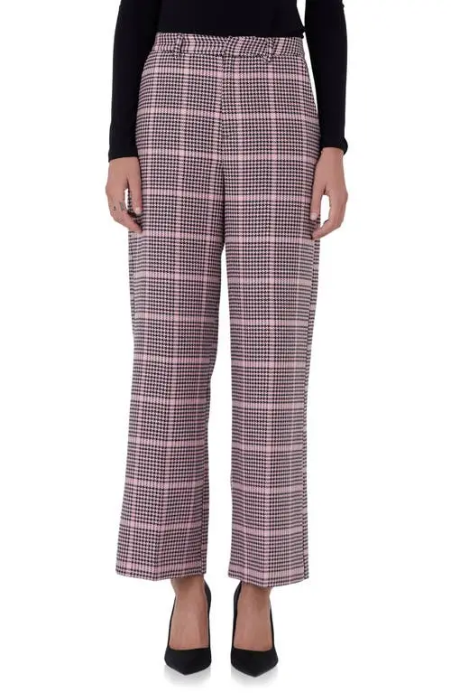 Endless Rose Houndstooth High-waist Pants
