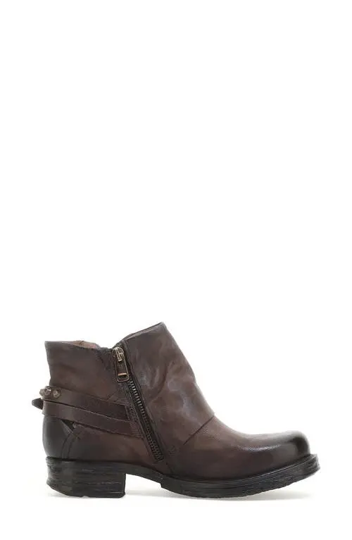 A.S.98 Steve Studded Bootie - Chocolate