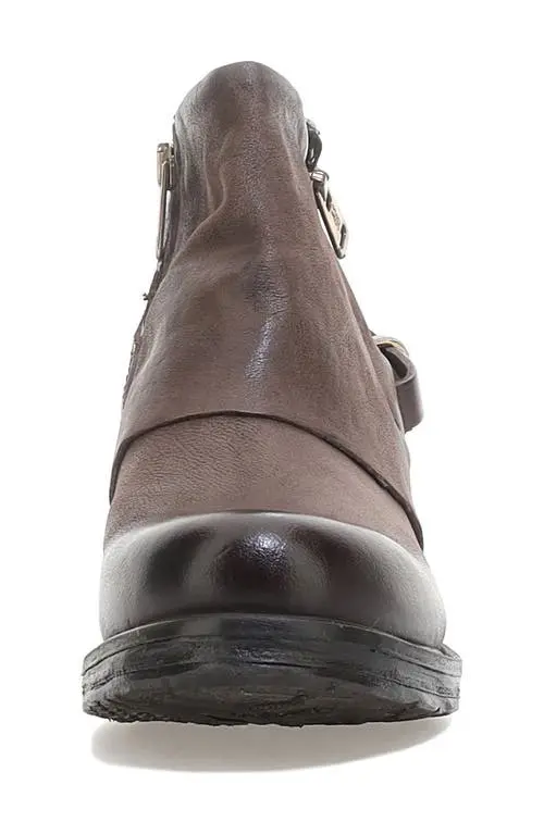 A.S.98 Steve Studded Bootie - Chocolate