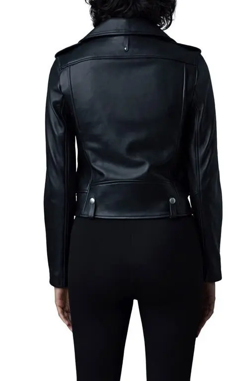 Mackage Baya Leather Moto Jacket