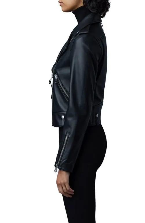 Mackage Baya Leather Moto Jacket
