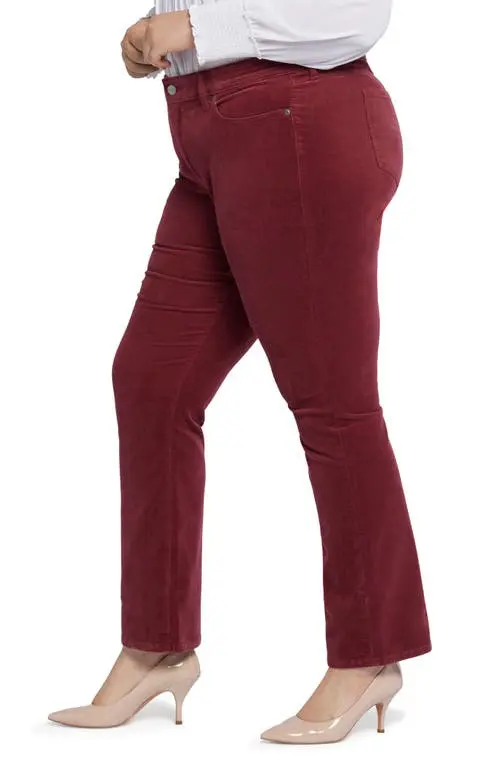 NYDJ Marilyn Straight Leg Jeans - Cranberry Pie