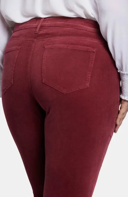NYDJ Marilyn Straight Leg Jeans - Cranberry Pie