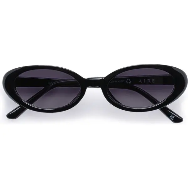 AIRE Fornax 53mm Oval Sunglasses - Black