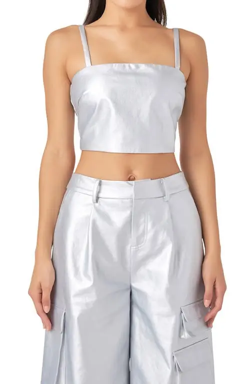 GREY LAB Cutout Crop Tank