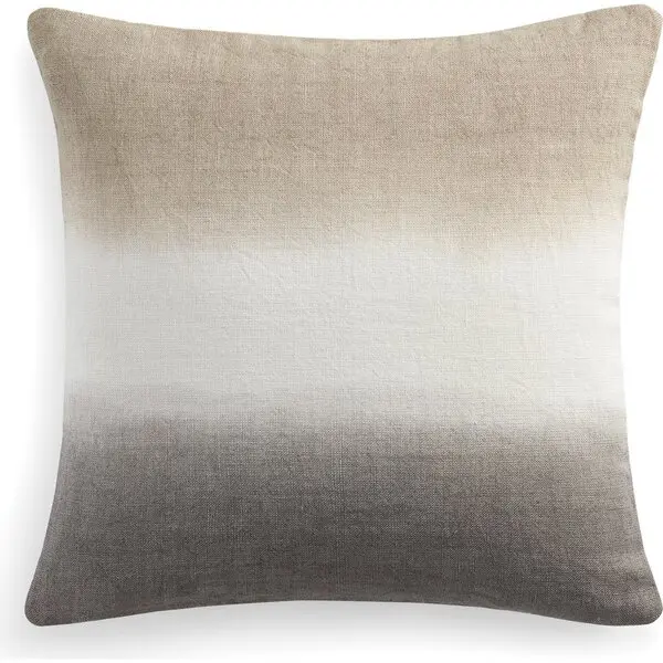 DKNY PURE Dip Dye Accent Pillow - Linen
