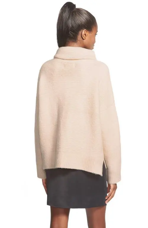 J.O.A. Boxy Turtleneck Sweater