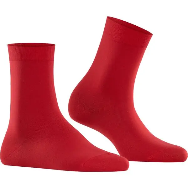 Falke Cotton Touch Socks - Scarlet