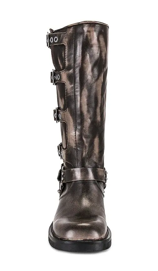 Steve Madden Rocky Boot - Black Distressed