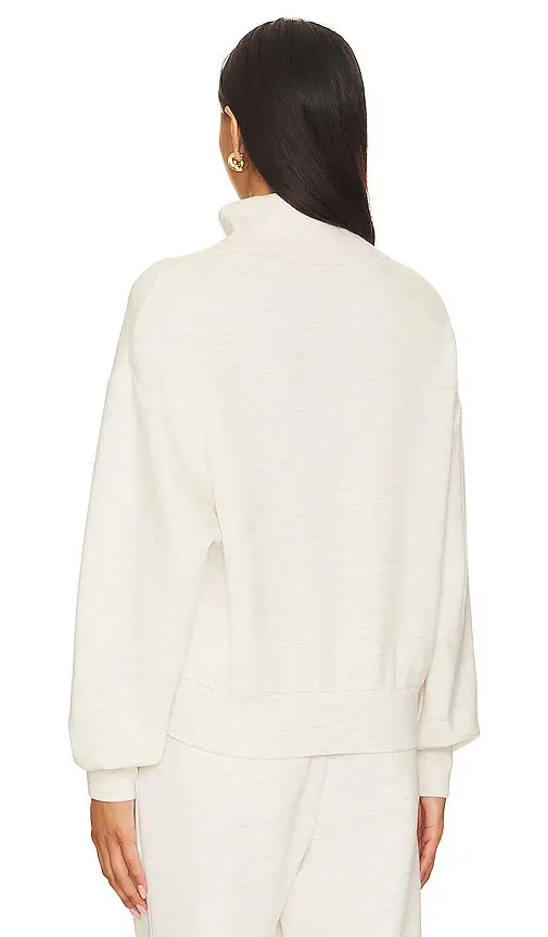 Varley Davidson Sweatshirt - Ivory Marl