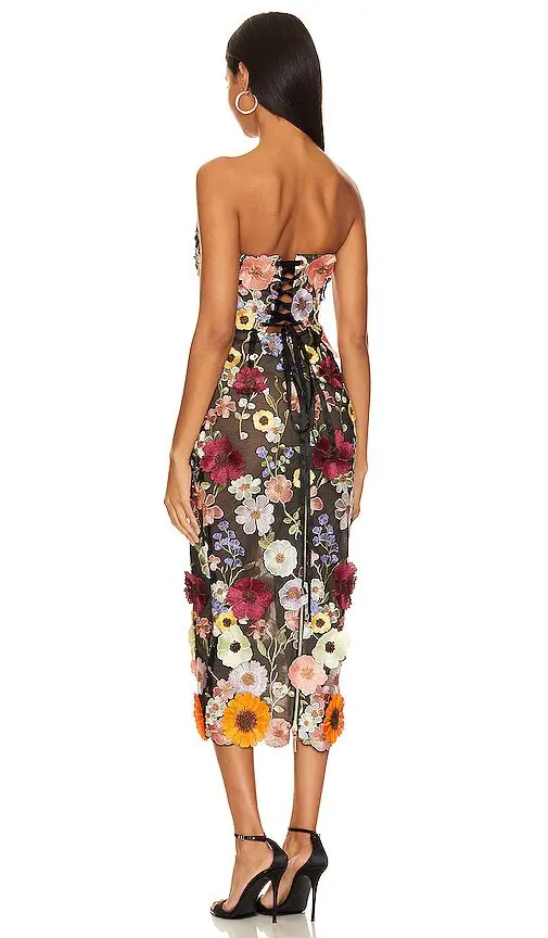 Mini Dress Bronx Bronx And Banco Alexia Bronx And Banco Saba Blanc Floral-Appliqu  Lace Midi Dress Bergdorf Goodman