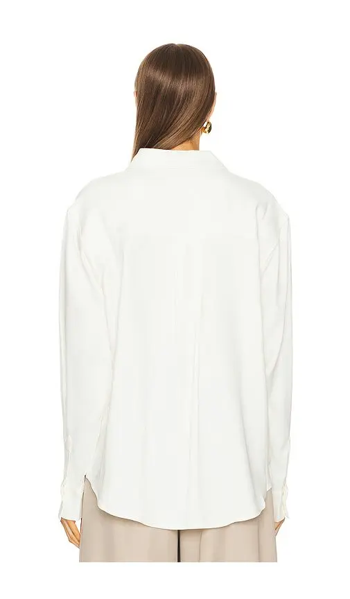 ANINE BING Braxton Shirt - Ivory