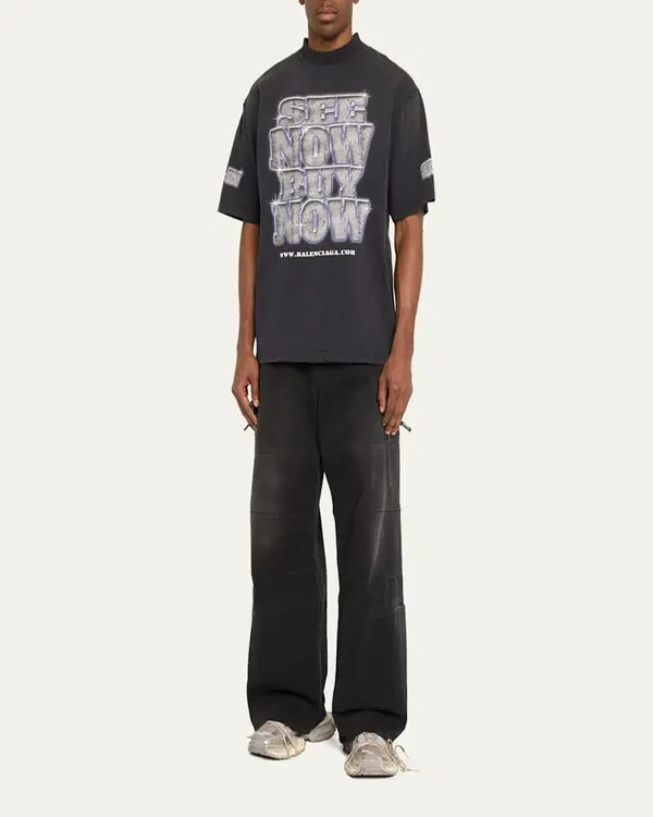 Balenciaga 3xl Mesh Runner Sneakers - Eggshell