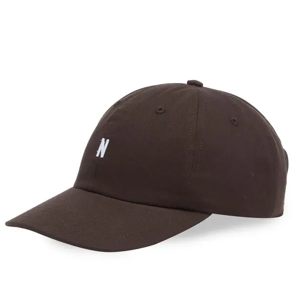 Norse Projects Twill Sports Cap - Espresso
