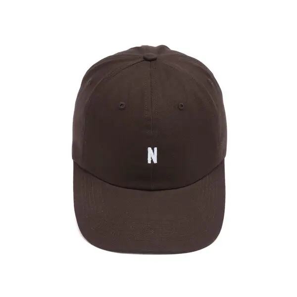 Norse Projects Twill Sports Cap - Espresso