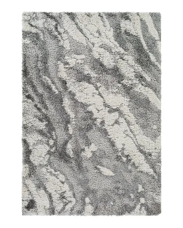 Livabliss Alta Shag Asg-2301 Area Rug, 2' X 3 - Silver