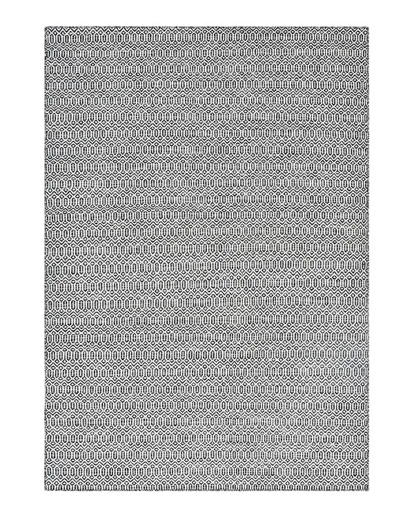 TIMELESS RUG DESIGNS Angler Ang8018 Area Rug, 6' X 9 - Charcoal