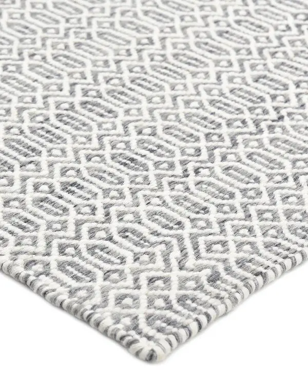 TIMELESS RUG DESIGNS Angler Ang8018 Area Rug, 6' X 9 - Slate