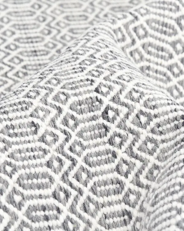 TIMELESS RUG DESIGNS Angler Ang8018 Area Rug, 6' X 9 - Slate