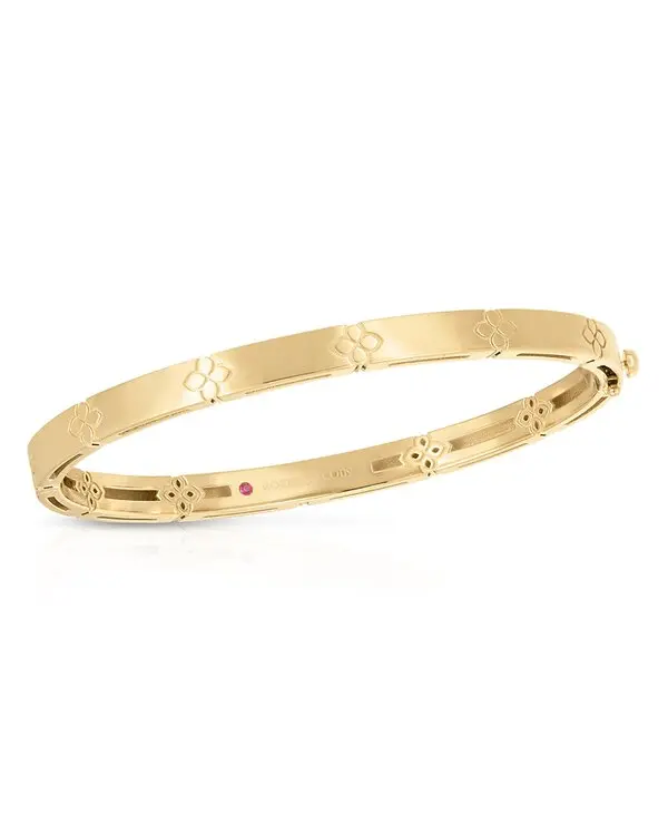 Roberto Coin 18k Yellow Love In Verona Bangle - Gold