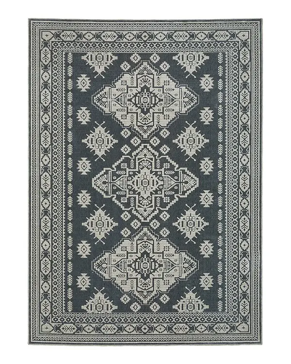 ORIENTAL WEAVERS Intrigue Int05 Area Rug, 6'7 X 9'6 - Gray