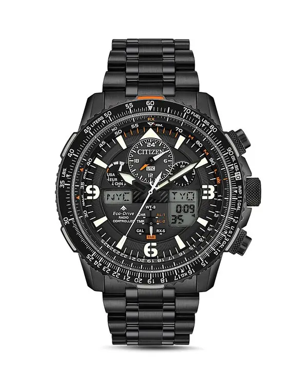 Citizen Promaster Skyhawk A-t Eco-drive Chronograph Watch - Black