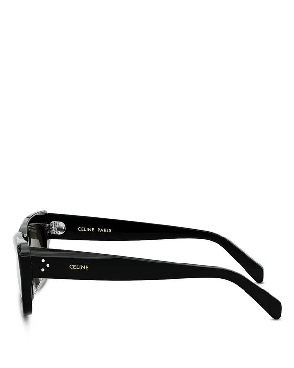 Celine Bold 3 Dots Rectangular Sunglasses
