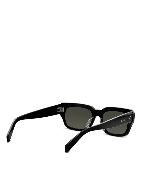 Celine Bold 3 Dots Rectangular Sunglasses