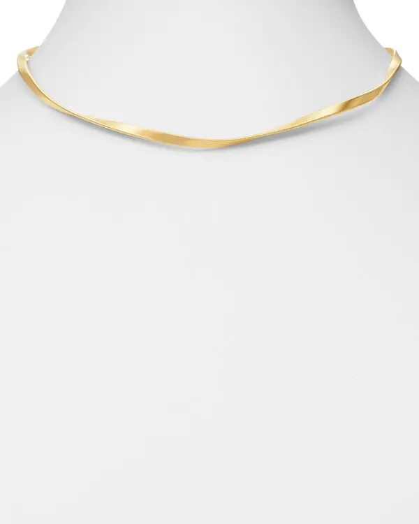 Marco Bicego 18k Yellow Marrakech Twisted Collar Necklace
