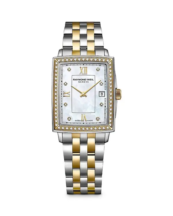 RAYMOND WEIL Toccata Two-tone Diamond Watch, 23mm - Silver/gold