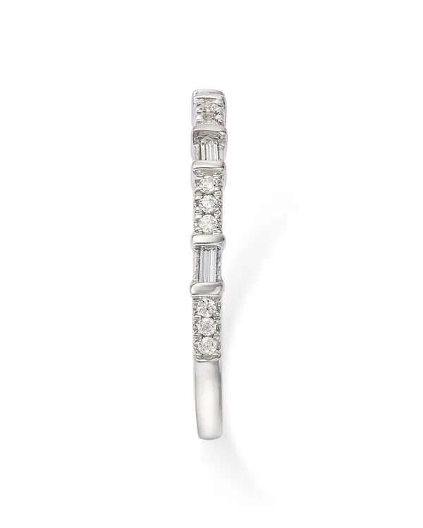 Bloomingdale'S 14k Diamond Band, 0.12 Tcw - White