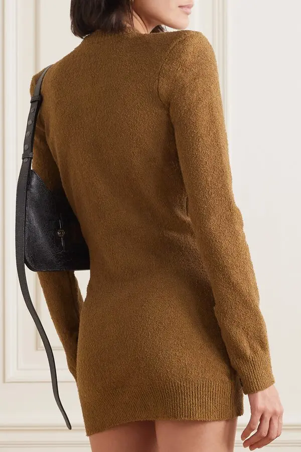Wardrobe.NYC Cotton-blend Slim Fit Cardigan