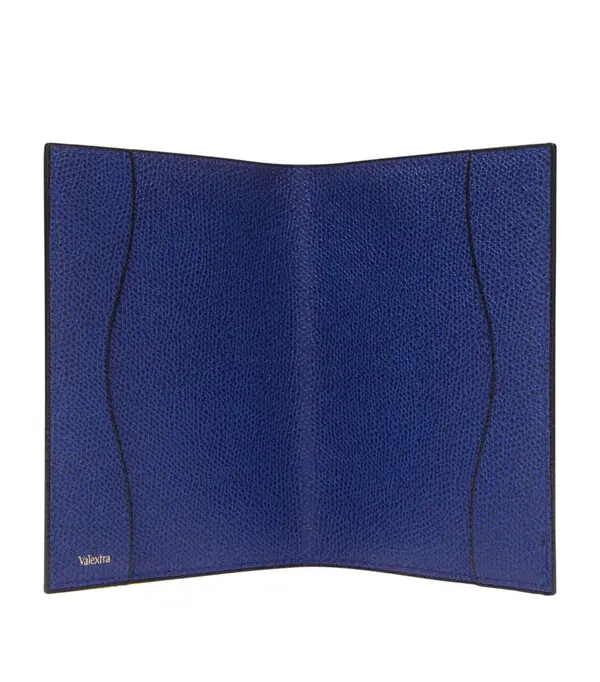 VALEXTRA Leather Passport Holder