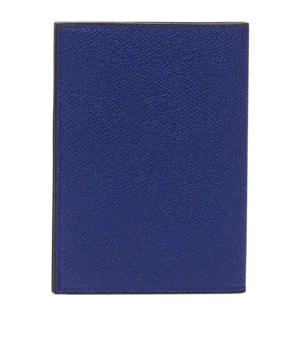 VALEXTRA Leather Passport Holder