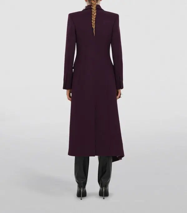 Alexander McQueen Wool Double-breasted Coat