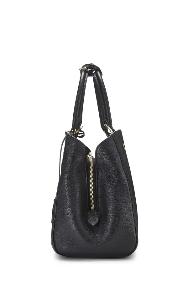 LOUIS VUITTON Montaigne Monogram Empreinte Bag - Black