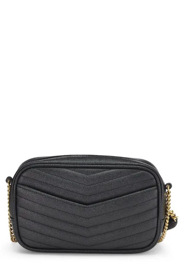 Saint Laurent Quilted Calfskin Lou Camera Bag Mini