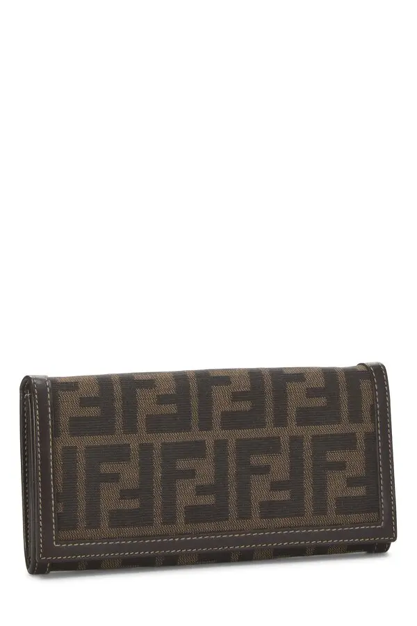 Fendi Zucca Canvas Long Wallet