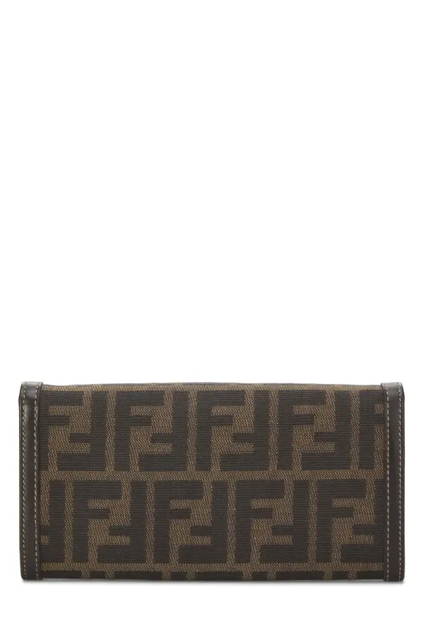Fendi Zucca Canvas Long Wallet