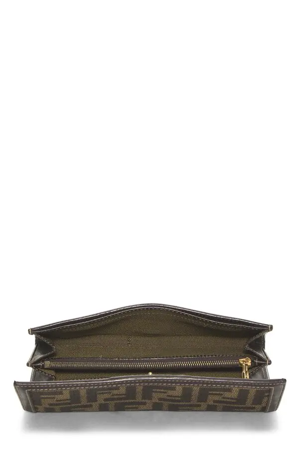 Fendi Zucca Canvas Long Wallet