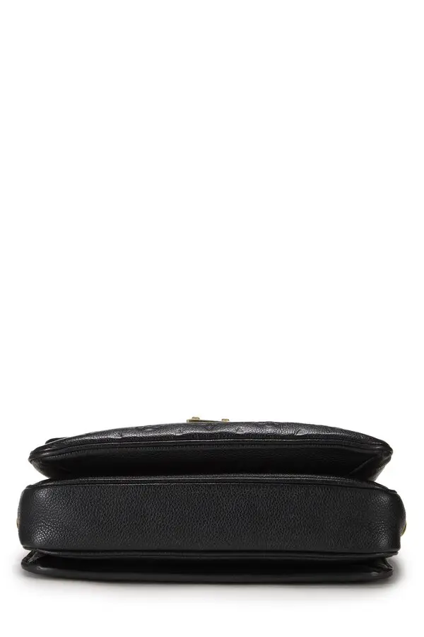LOUIS VUITTON Monogram Empreinte Pochette Metis - Black