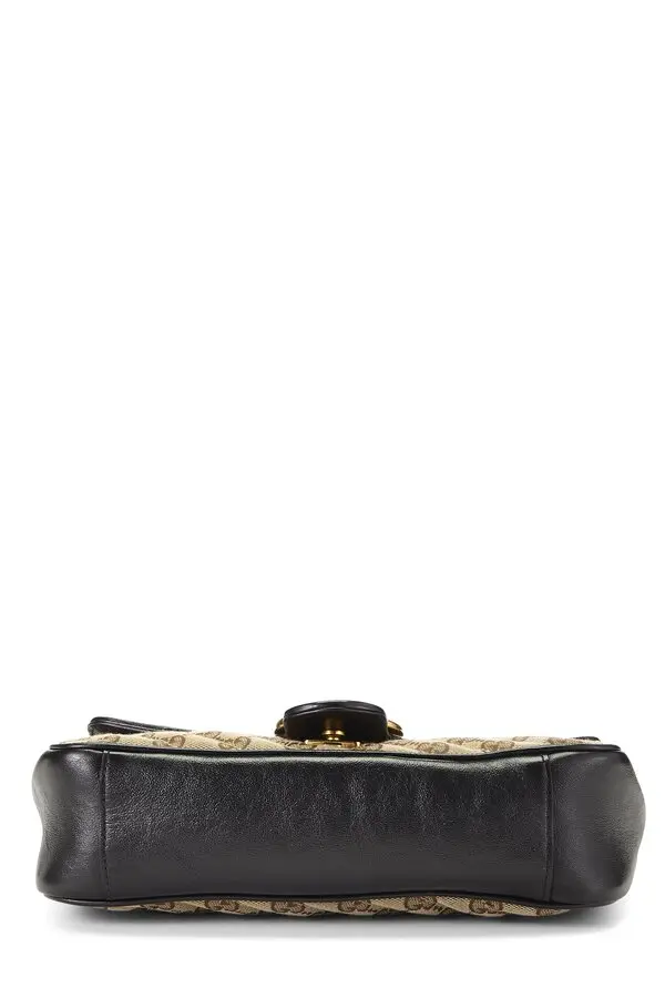 Gucci Original Gg Canvas Marmont Shoulder Bag - Black