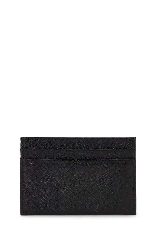 Chanel Quilted Caviar Card Holder