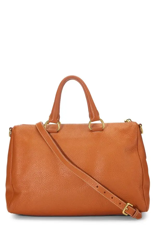 Prada Vitello Daino Convertible Tote