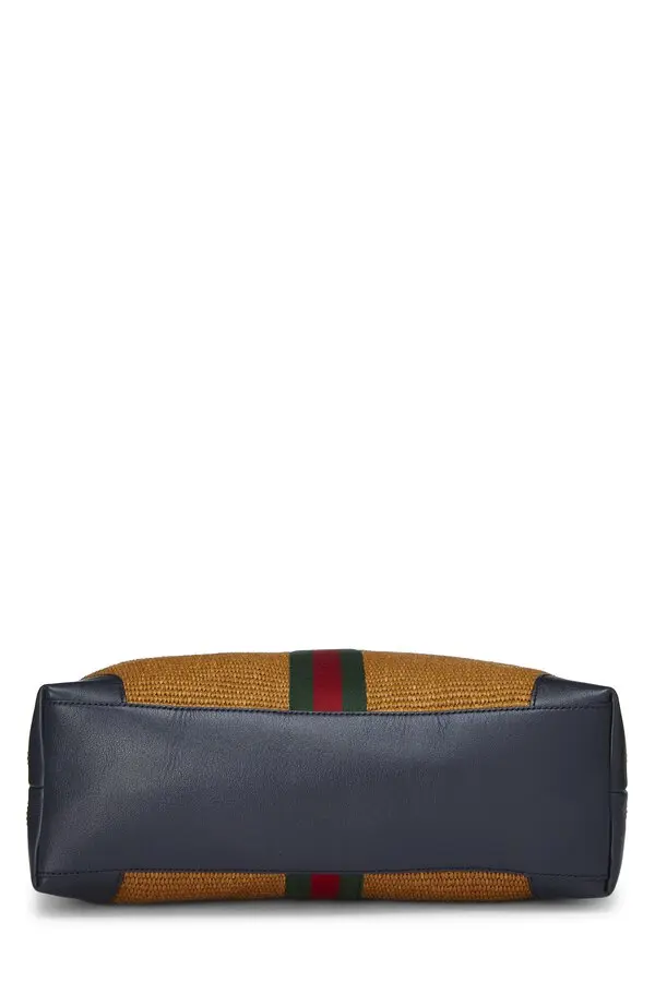 Gucci Straw Ophidia Tote